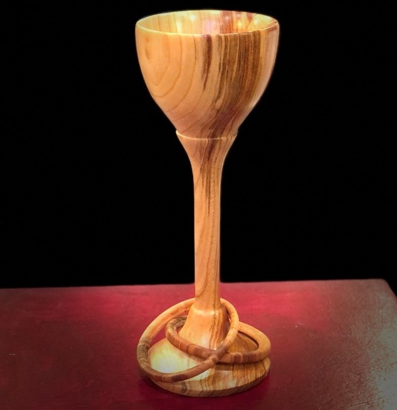 How to Turn a Goblet with Captive Rings